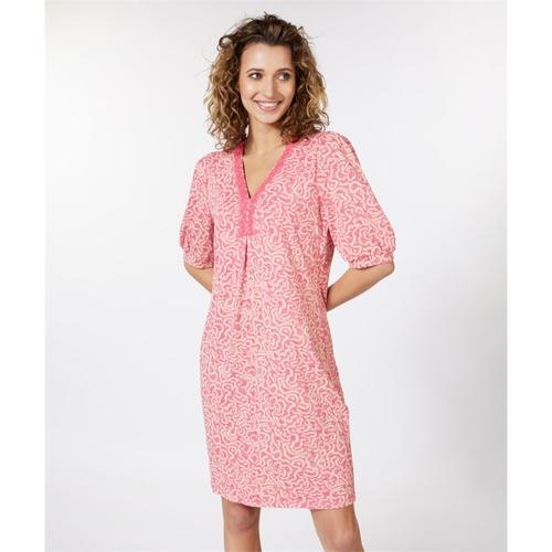 Esqualo - Robe imprimée Rose Xs SS23 | Créations Chantal