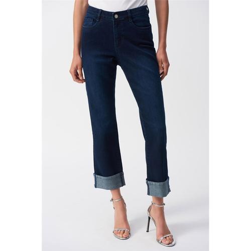 Joseph Ribkoff - Jean court à coupe ajustée Denim 14 | Créations Chantal