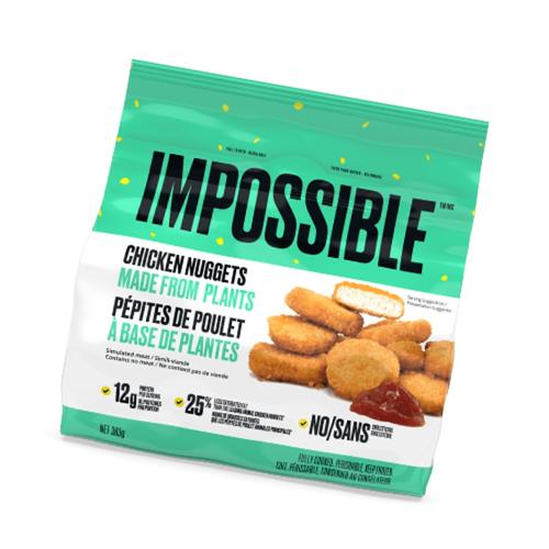 Impossible Food - Pépites de poulet à base de plantes 383g | Vrac Éco inc