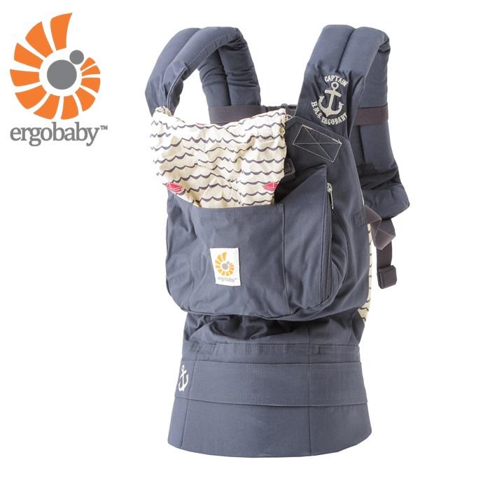 Porte bebe Ergonomique Carrier Original Ancre Sailor Bleu Boutique Timome et merveilles
