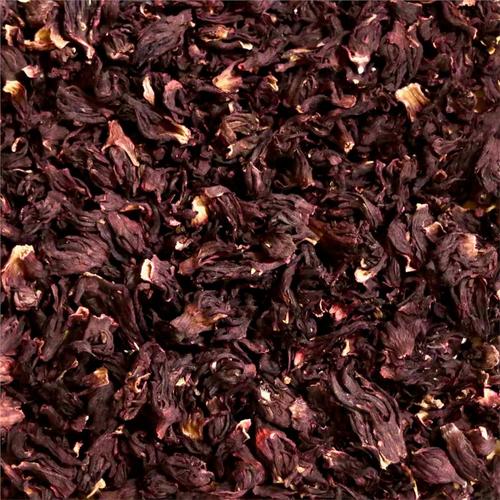 Fleurs d'hibiscus séchées Pot consigné 1L 120g | La Récolte