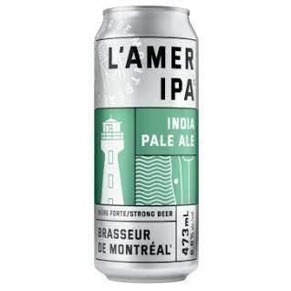 Brasseur de Montreal - B.D.M L'amer IPA 473Ml /u. | Au Toit Rouge