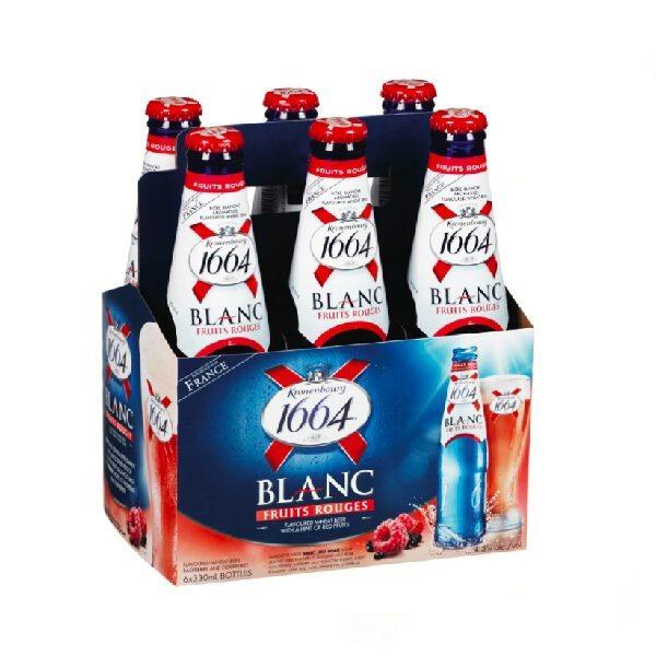 1664 Kronenbourg - Kronenbourg 1664 Bl fruits Rouge 6x330 M | Au Toit Rouge