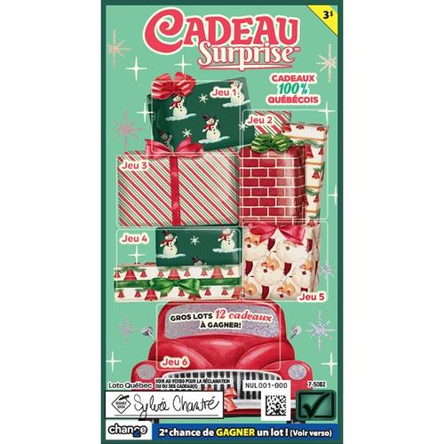 Loto Quebec - Loto Quebec Cadeau Surprise 2025/2026 1UN | Au Toit Rouge