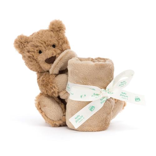 Peluche Bashful Baby - Bartholomew Ourson Soother | Minis Humains