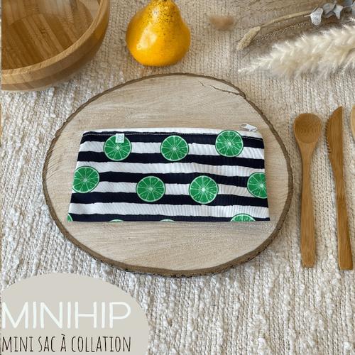 Pochette réutilisable - Mini Lime Cocktail | Minis Humains