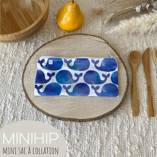 Pochette réutilisable - Mini Ernest the whale | Minis Humains