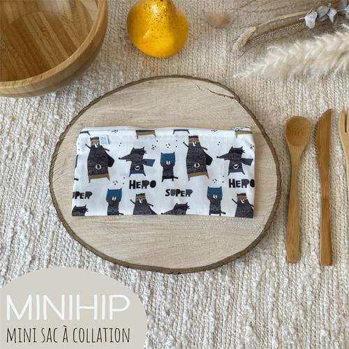 Pochette réutilisable - Mini Super Hero | Minis Humains