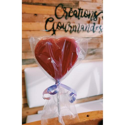 Sucon coeur rouge 35g | Créations Gourmandes