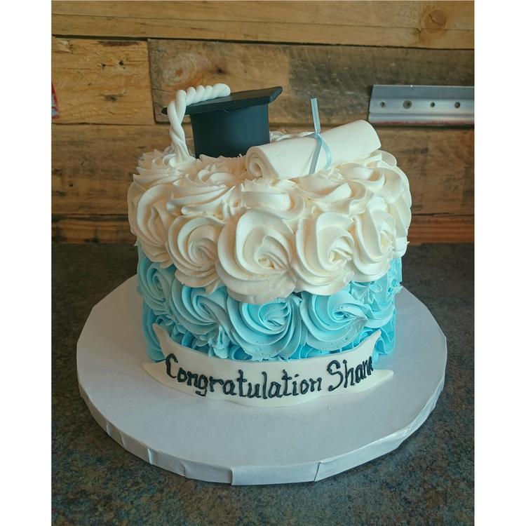 Gâteau Graduation en rosettes | Créations Gourmandes