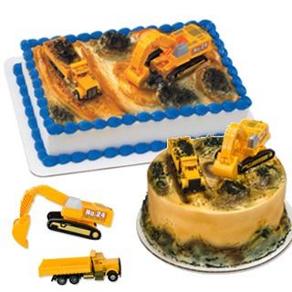 Camions de construction | Créations Gourmandes