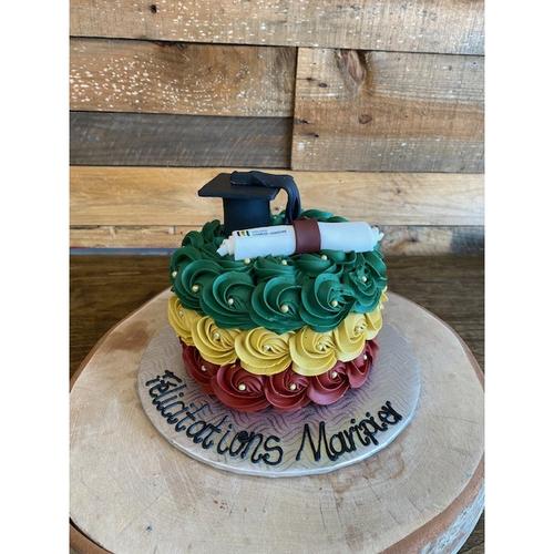 Gâteau Graduation CCL | Créations Gourmandes