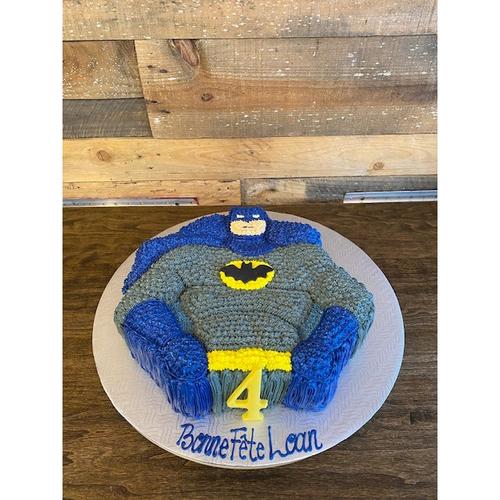 Gâteau Batman (corps) | Créations Gourmandes
