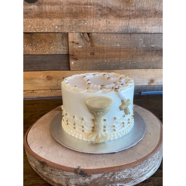 Gâteau 1ère Communion / Baptême | Créations Gourmandes