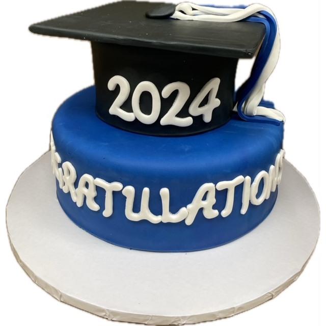 Gâteau Graduation 2 étages | Créations Gourmandes