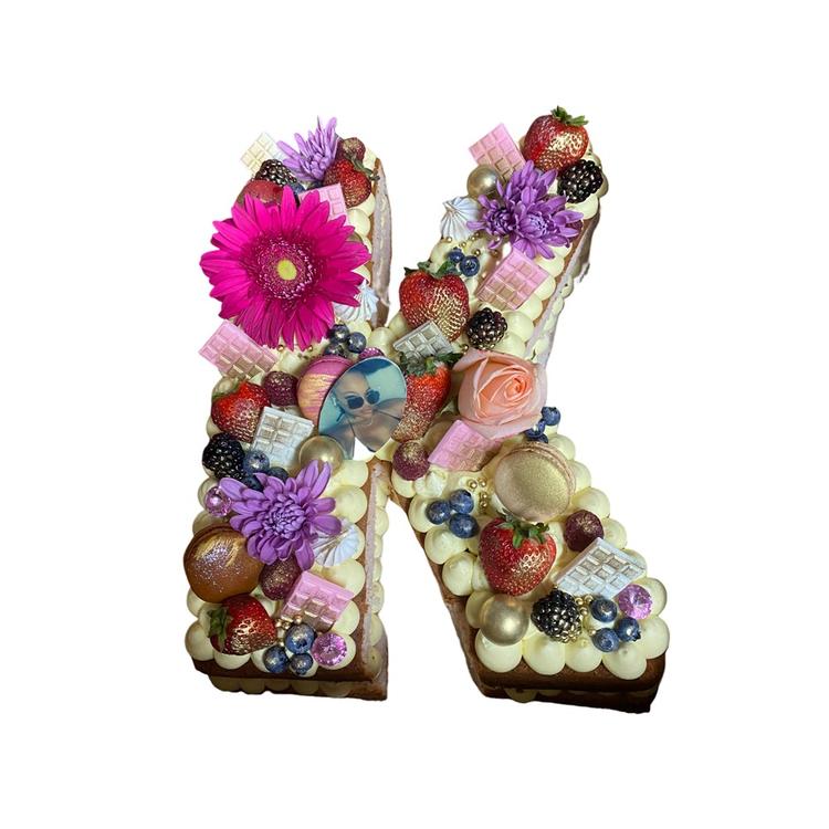 Letter Cake | Créations Gourmandes