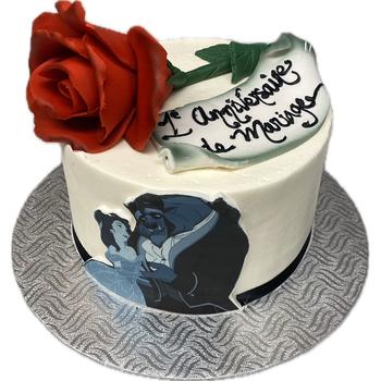 Gâteaux personnalisés - Princesse / Sirène - Belle et la Bête ...