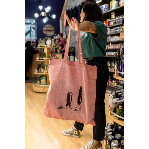 Sac réutilisable - Beer with legs (Cabas) | Chez Gibb Centre-Ville