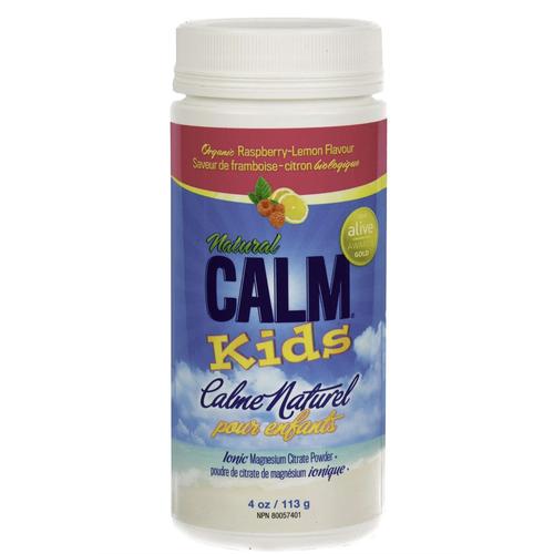 Natural Calm - Citrate de magnésium en poudre ionique Framboise Citron ...