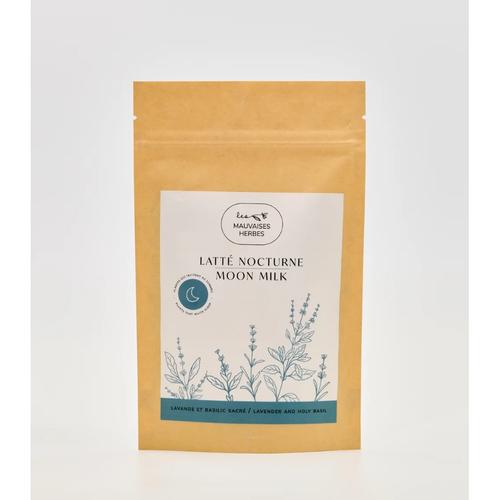 Latté nocturne bleu - Lavande et basilic sacré | Le Capucin