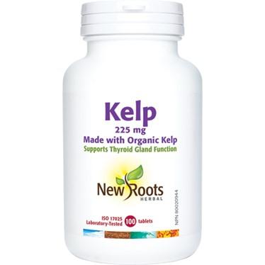New Roots - Kelp 225mg 100 Caps | Santé en vrac