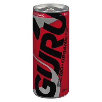 Guru - Boisson Énergie bio 355 ml /u. | Santé en vrac