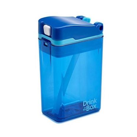 Drink in the Box - Boîte à jus réutilisable Bleu 8 oz | L'écolo Boutique