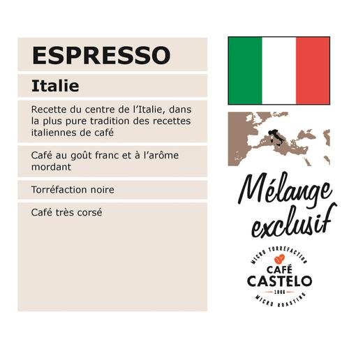 Café Castelo - Café Espresso 208g | Origine en Vrac